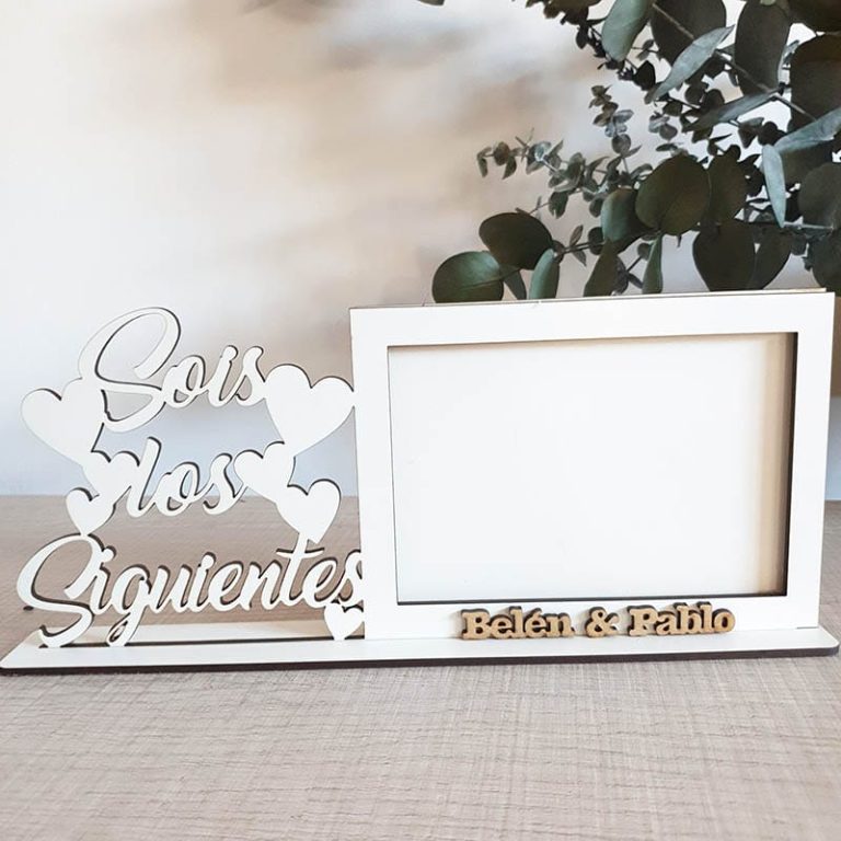 Marcos de fotos personalizados para regalar | Los más originales