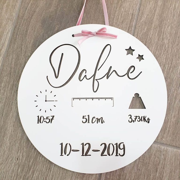 Natalicios personalizados de madera | Los más originales