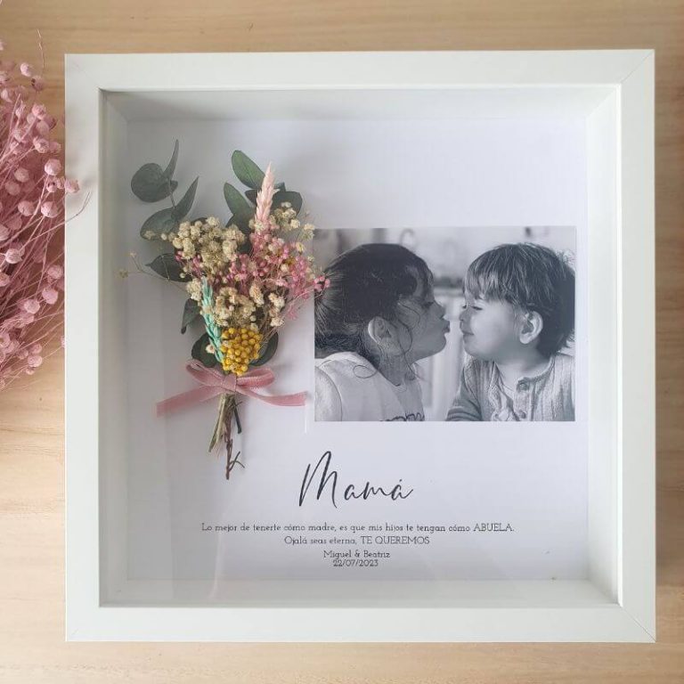 Marcos de fotos personalizados para regalar | Los más originales